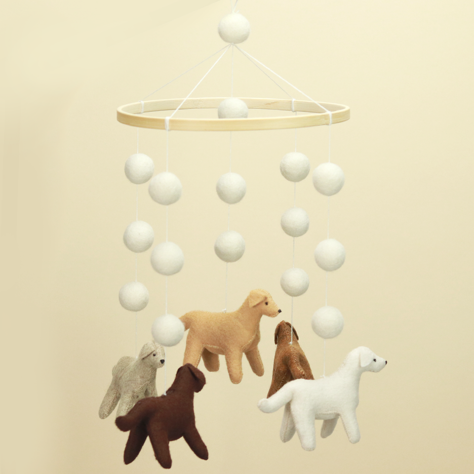 Custom Dog Baby Mobile